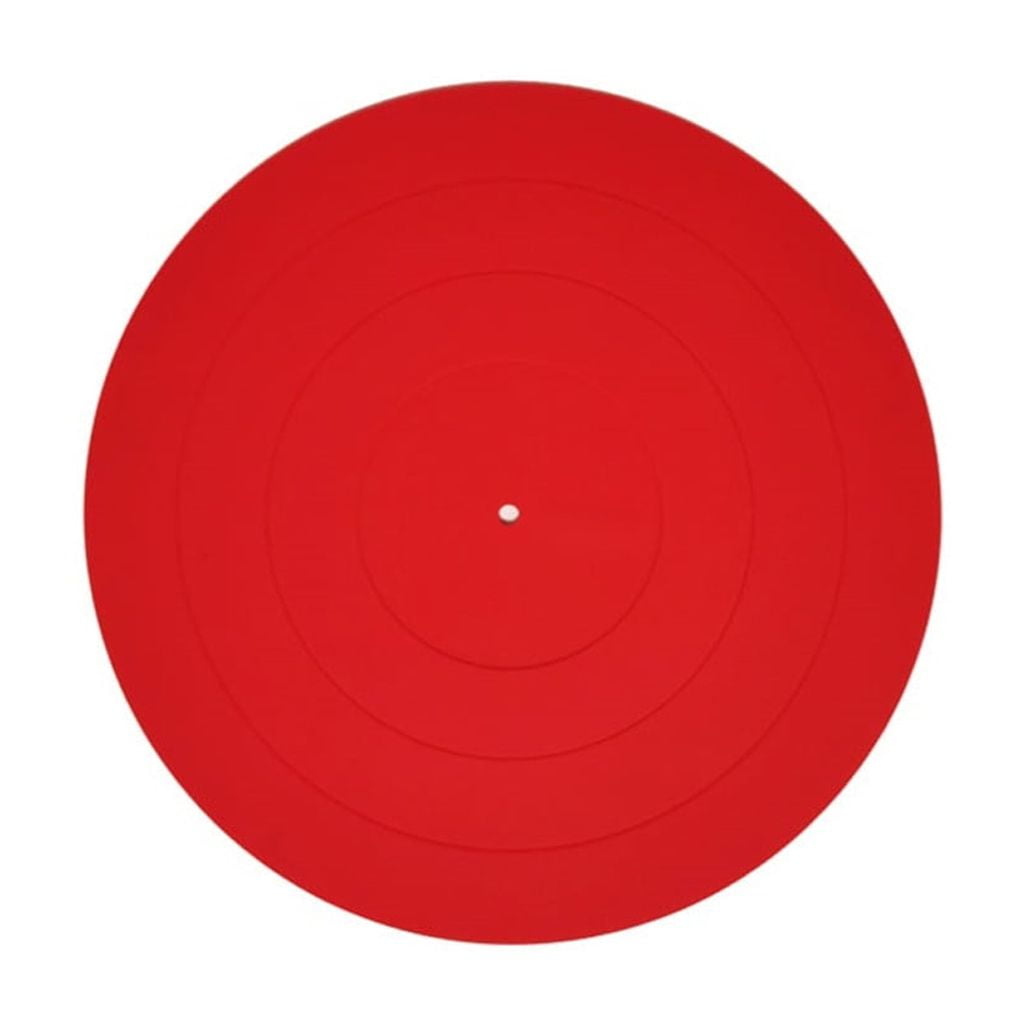 Necvior 12'' Electrohome Turntable Platter Mat (Black Rubber) - Durable ...