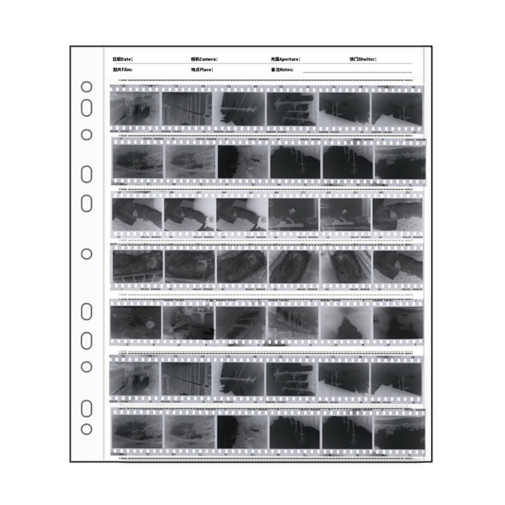 Necvior 120 Negative Sleeves 45 Negative Page Preserver 135 Film ...