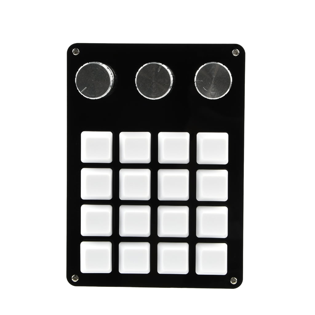 Necvior 16 Key 3 Knob Gaming Keypad Customizable Programmable Copy ...