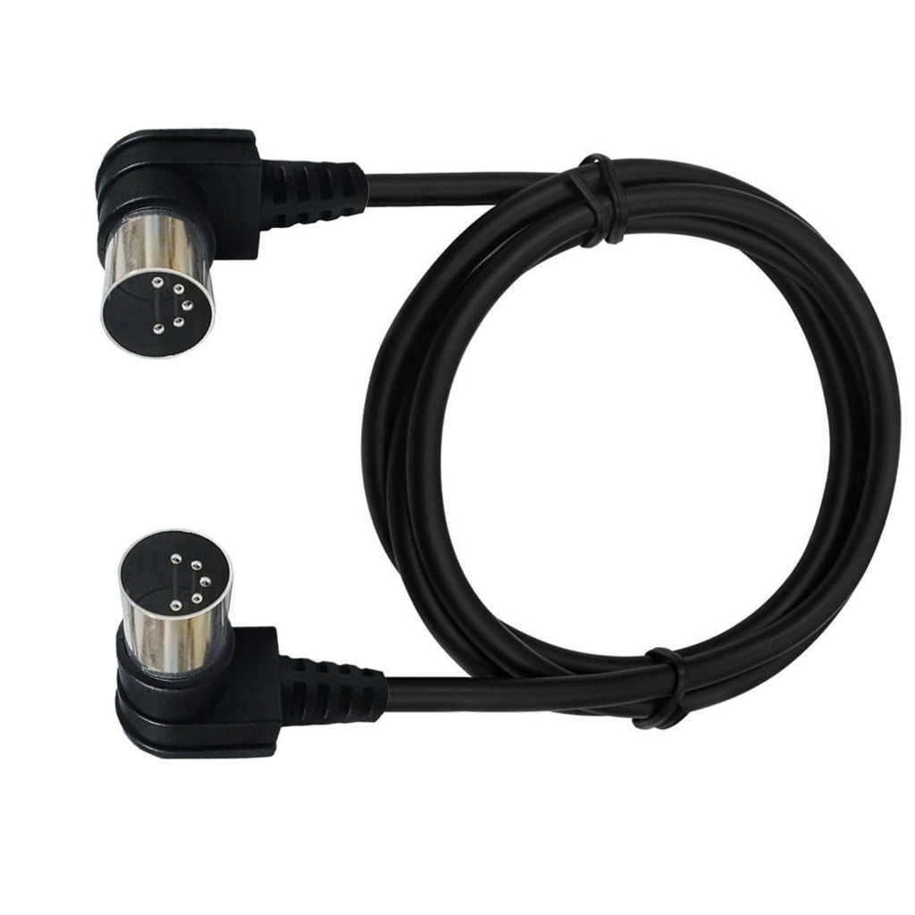Necvior 1m 1.5m 3meter 5-Pin MIDI Cable Male Plug to Plug Cable Cord ...