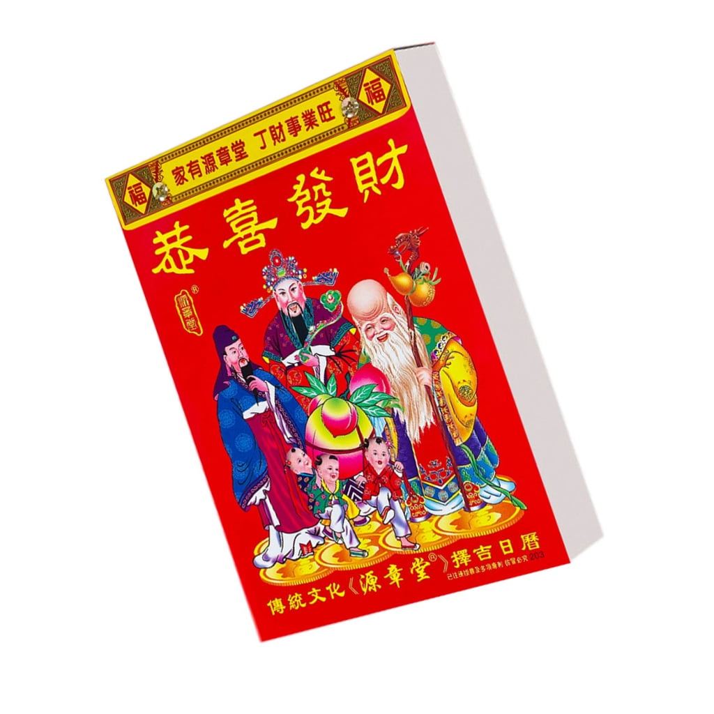 Necvior 2025 Daily Calendar Hanging Wall Calendar with Tearable Daily ...