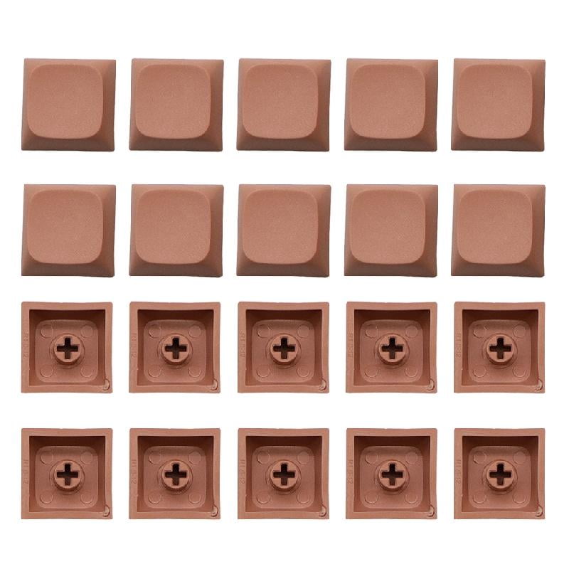 Necvior 20PCS Color 1U Keycaps Set XDA Height For Personalizing ...