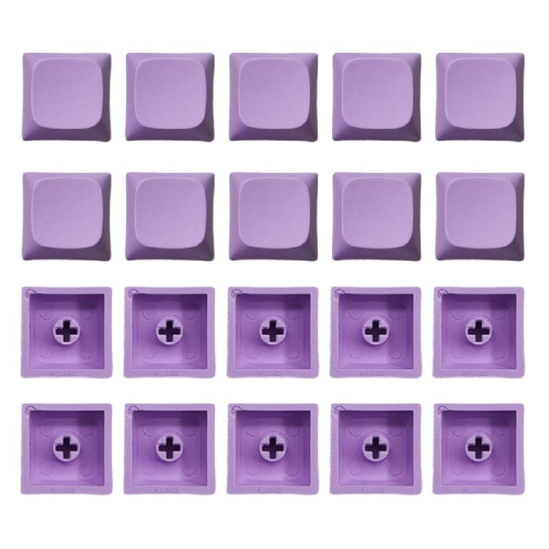 Necvior 20PCS Color 1U Keycaps Set XDA Height For Personalizing ...