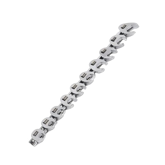 Necvior 3/8" Crows Foot Wrench Set 10Pcs Crowfoot Wrench Set with Clip ...