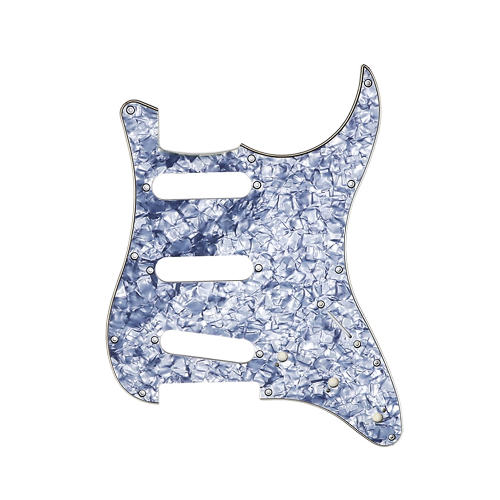 Necvior 3-Ply 11 Holes Colorful Guitar Pickguard Scratch Plate For ...