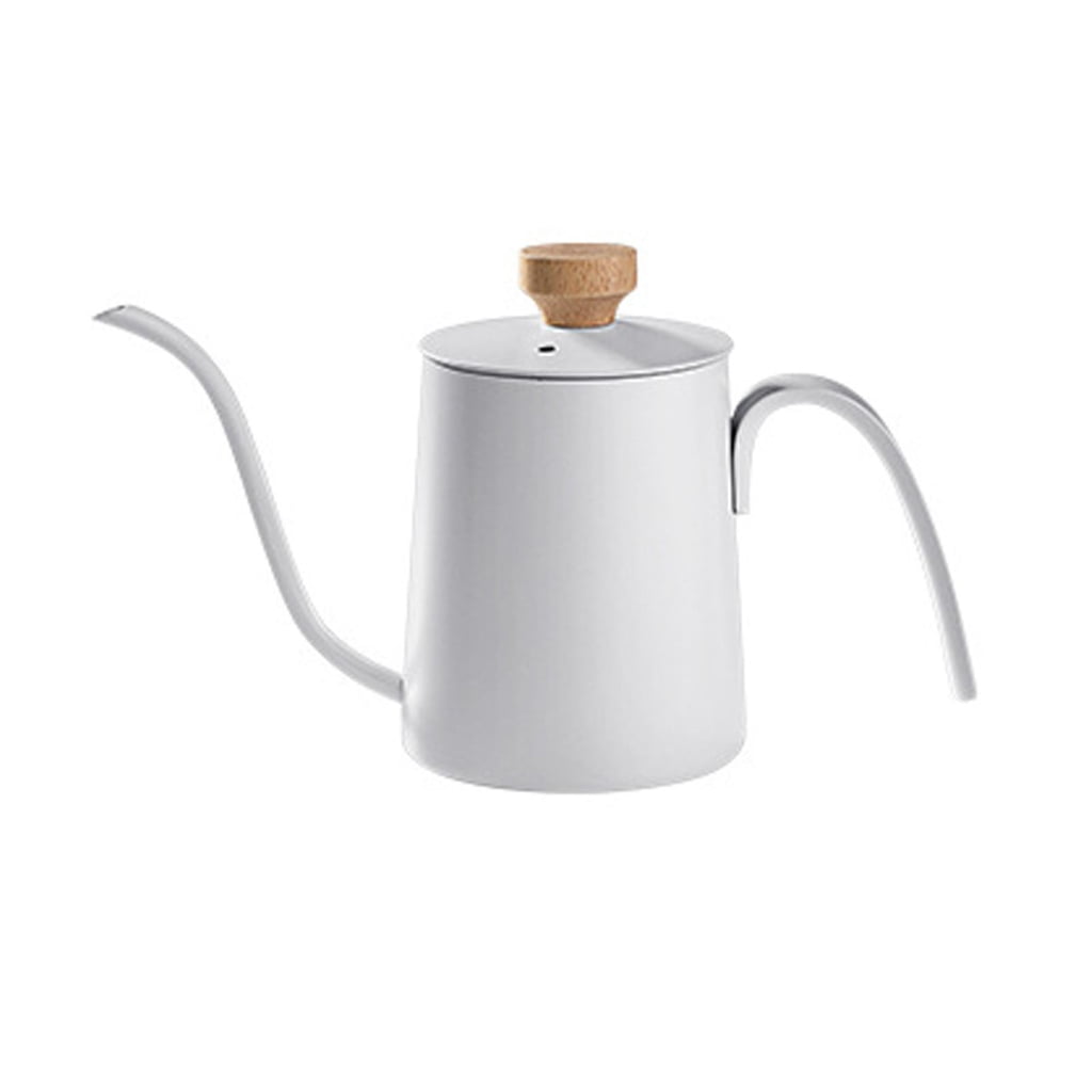 Necvior 350ml Pour Over Coffee Kettle Stainless Steel Long Narrow Spout ...