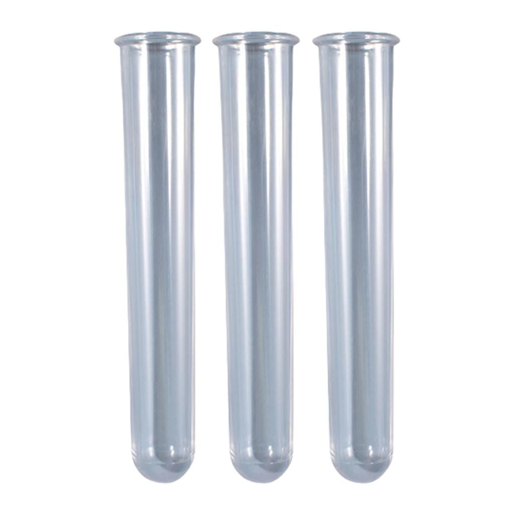 Necvior 3Pieces Clear Test Tube Planter Acrylic Plant Vases For Indoor ...