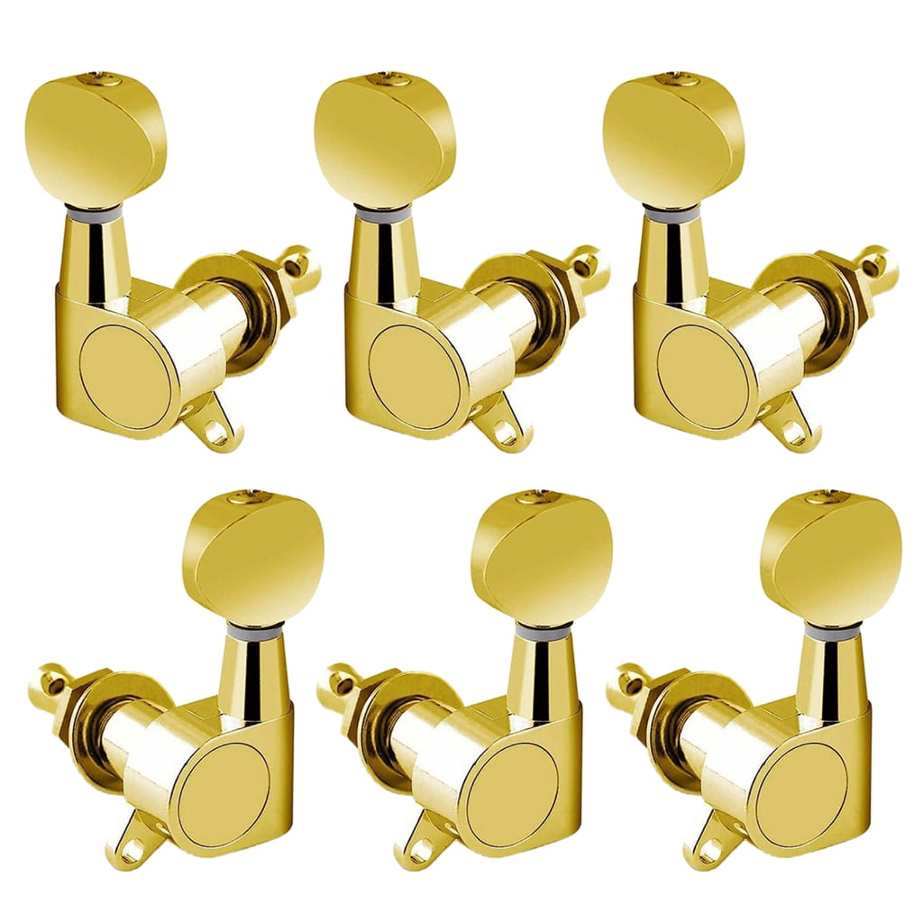 Necvior 3R3L Guitar Machine Heads 1:14 Ratio Guitar Tuners Head ...