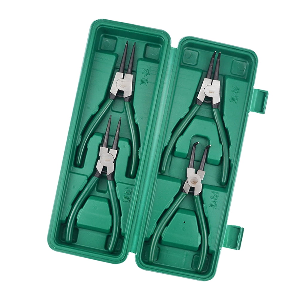 Necvior 4PCS Spring Pliers Multi-function Circlip Pliers Circlip ...