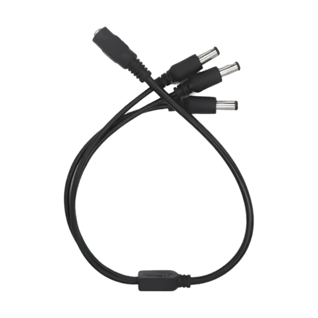 Necvior 5.5x2.1mm Female to Male Power Extension Cable Splitter Adapter ...