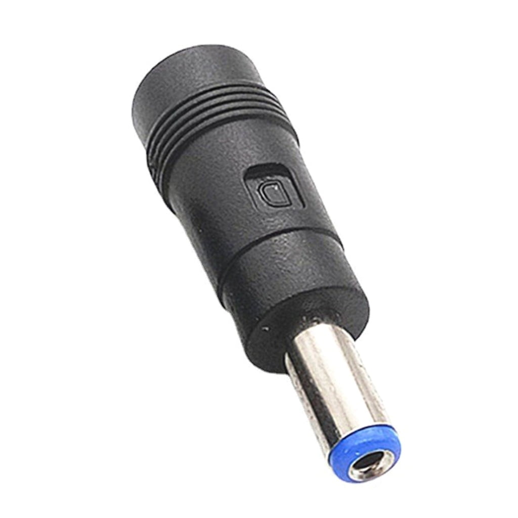 Necvior 5.5x2.1mm Female to Round Head DC5.5x2.1 Male Socket Connector ...