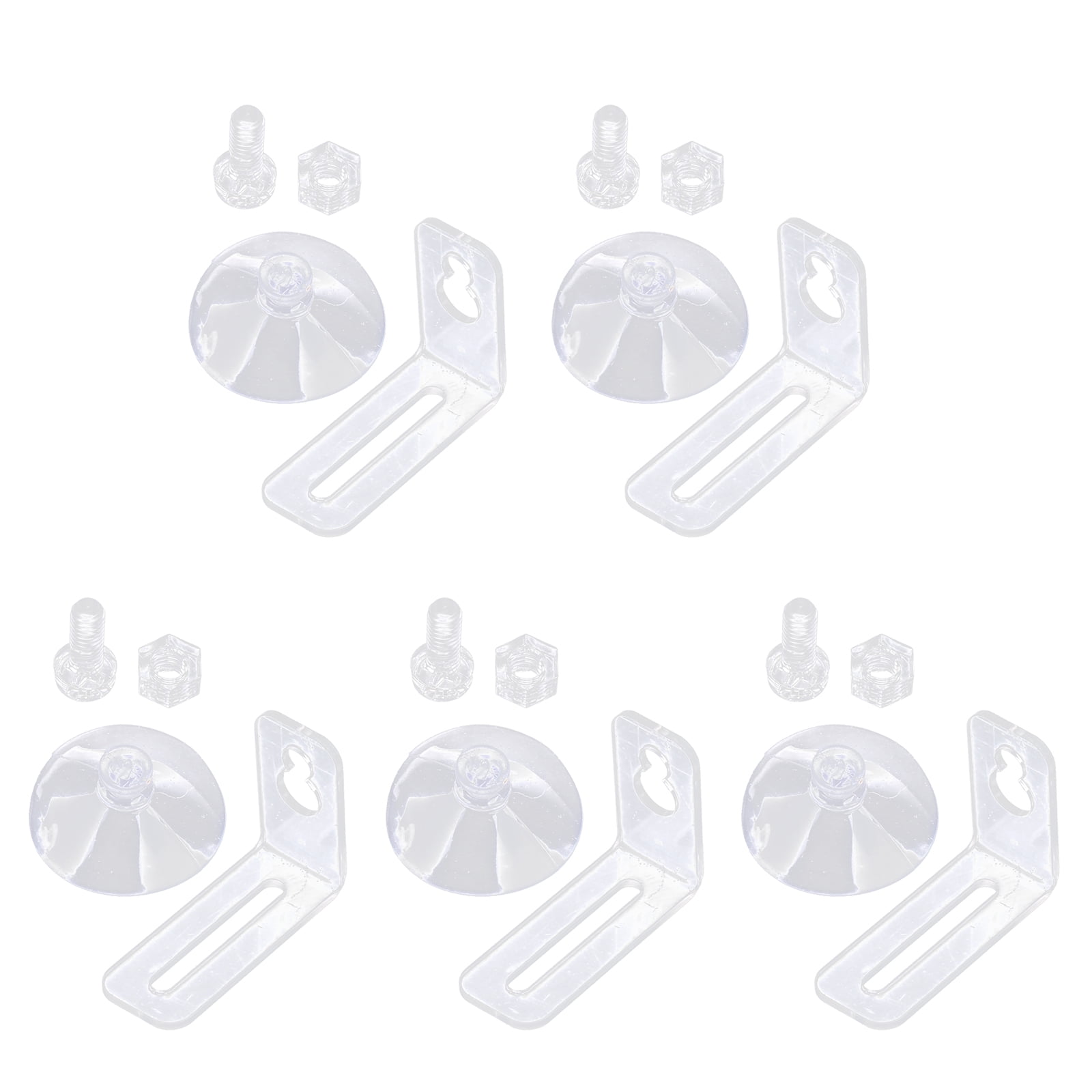 Necvior 5 Pack Aquarium Divider Clips Suction Cup Plastic Isolation ...