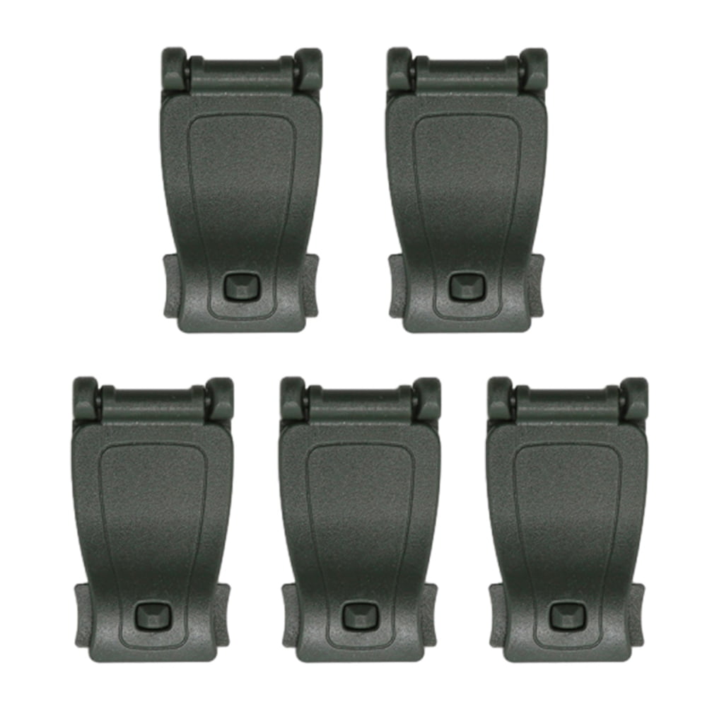 Necvior 5Pcs Webbing Buckle Connector Fixed Buckle Webbing Clip ...