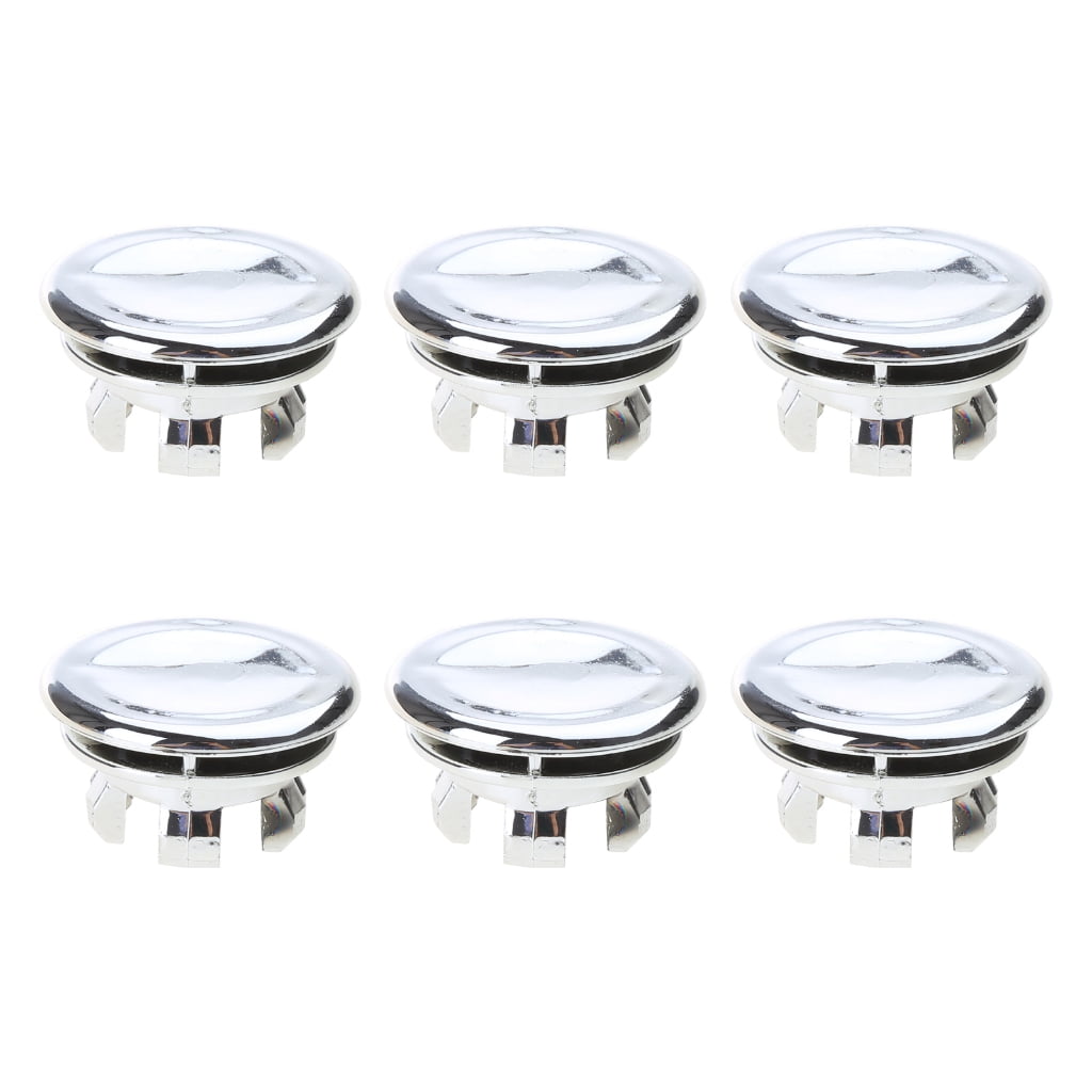 Necvior 6 Pack Sink Overflow Rings Sink Hole Replacement Overflow Hole ...