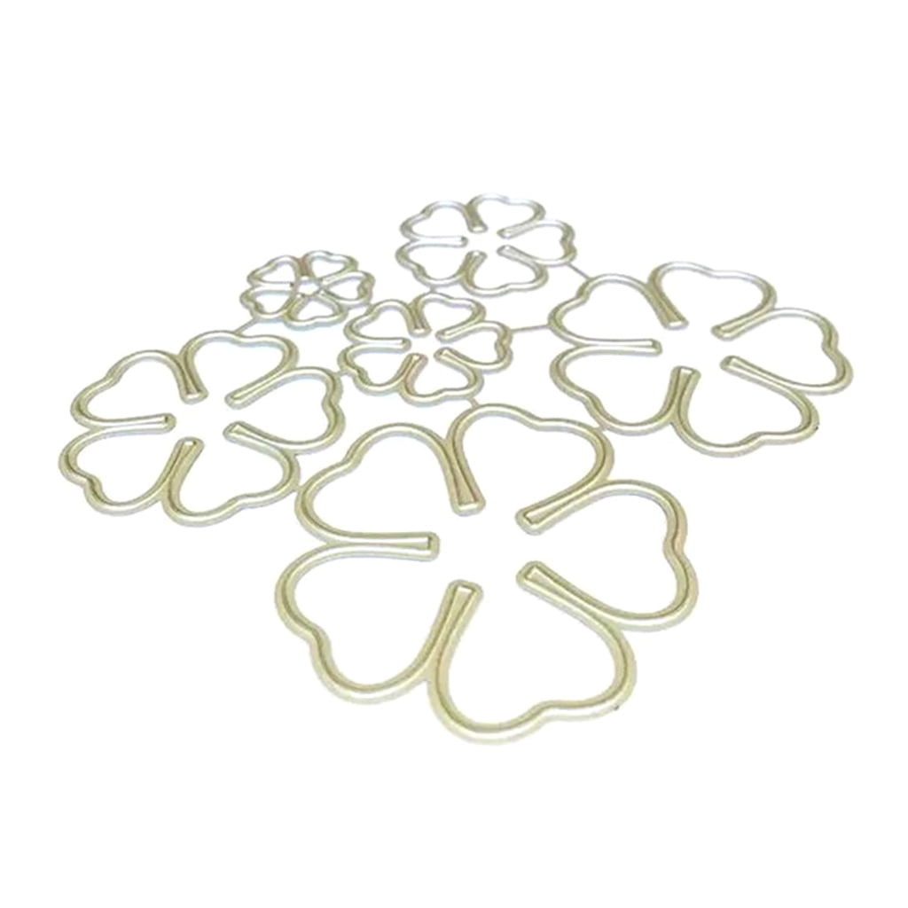 Necvior 6 Pcs/Set Flowers Cutting Dies Flowers Combination Embossing ...