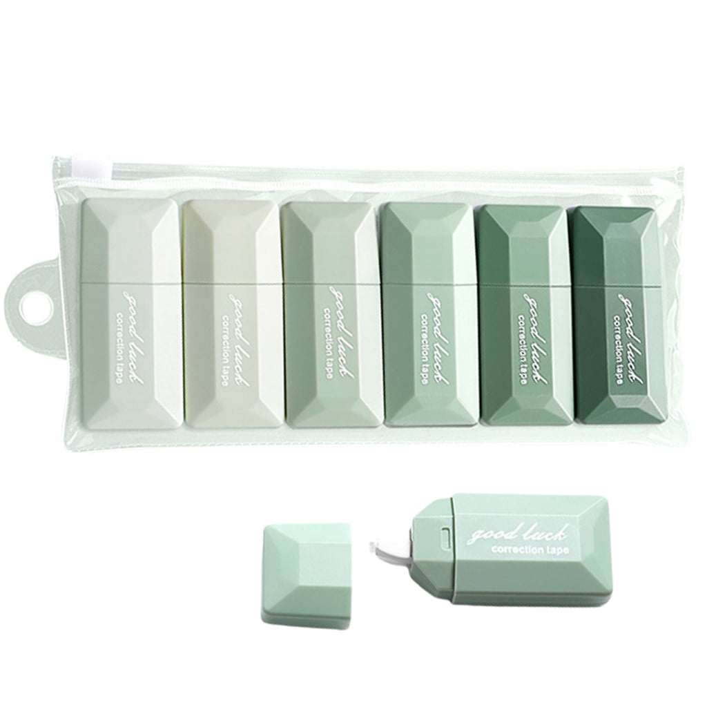 Necvior 6x/Set Gradient Correction Tape White Out Tape Correction ...