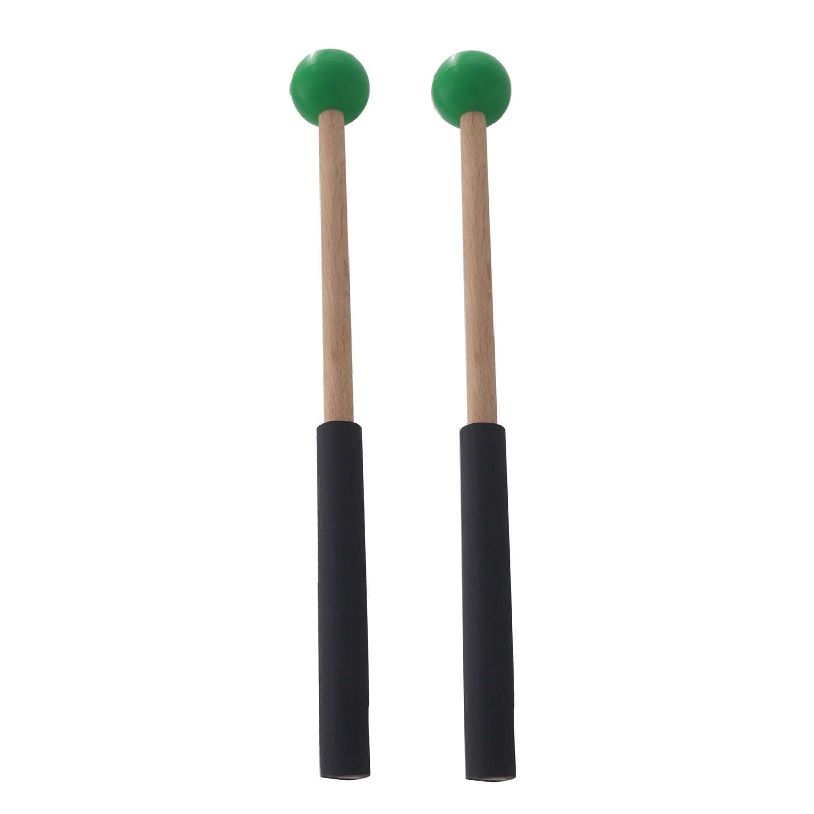 Necvior 8’’ Drum Sticks Rubber Mallets Percussion Anti-Slip Stick ...