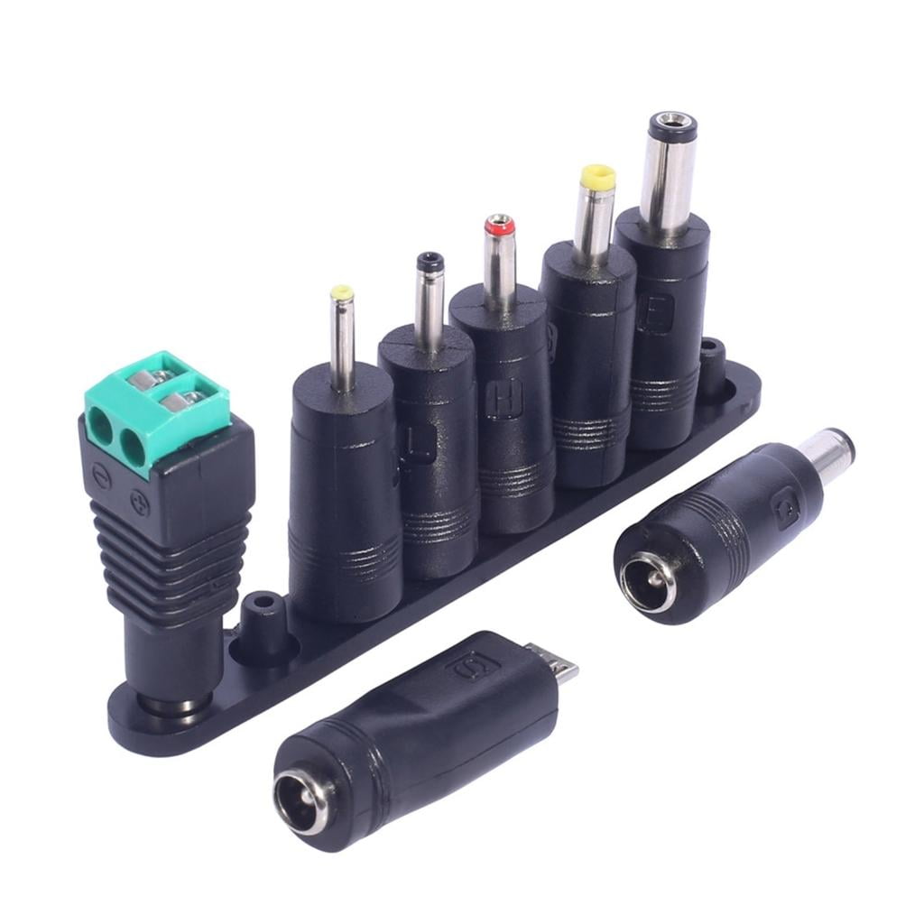 Necvior 8 Tips Set DC5521 Power Adapter Tips for Laptop Charging ...