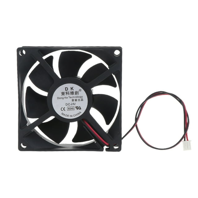 Necvior 80x25mm CPU Cooling Fan 5V 12V 24V 2pin Silent Fan CPU Cooler Chassis Radiator - Walmart.com