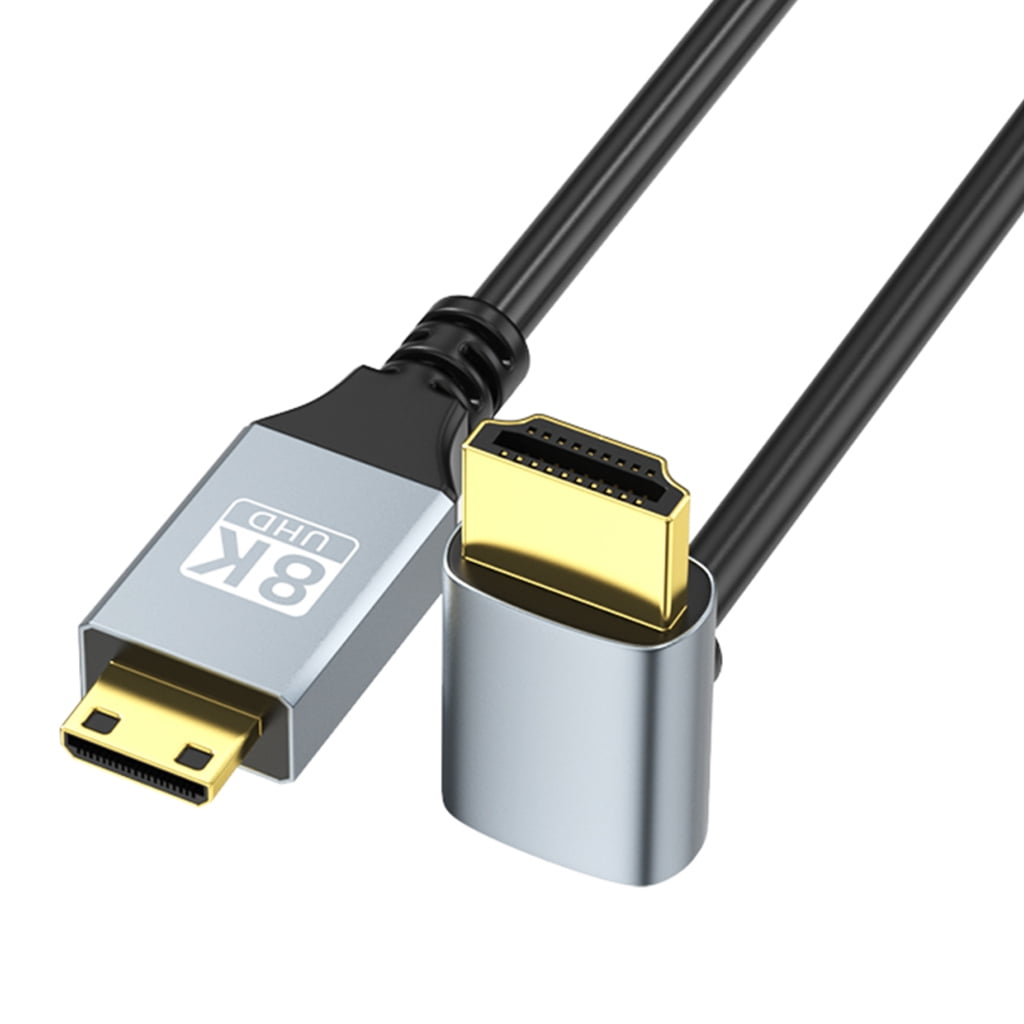 Necvior 8K@60Hz Mini HDMIcompatible to HDMIcompatible Male Video Cable ...