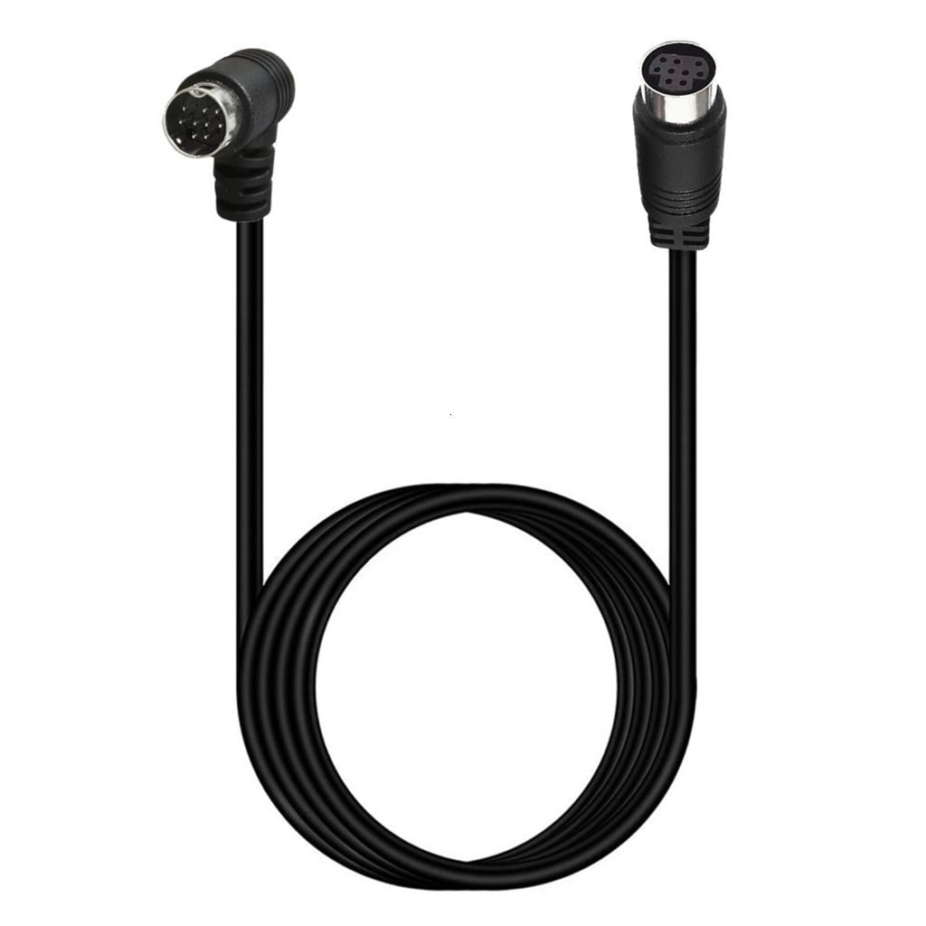 Necvior 9 Needle 9Pin S-video Mini Din Adapter Extension Cable Line ...