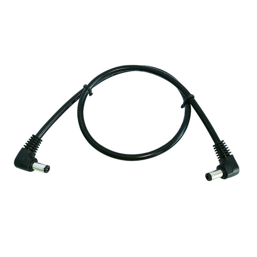 Necvior 90 Degree DC5521 Male Power Cable 18AWG Double Bend 5.5x2.1mm ...