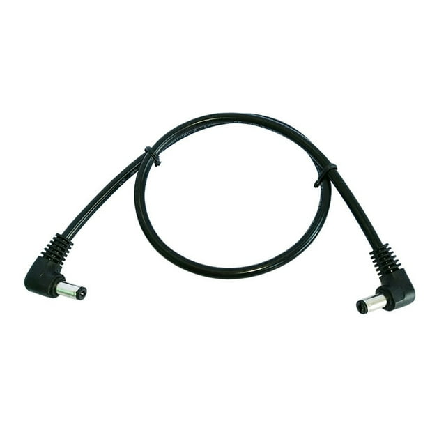Necvior 90 Degree DC5521 Male Power Cable 18AWG Double Bend 5.5x2.1mm ...