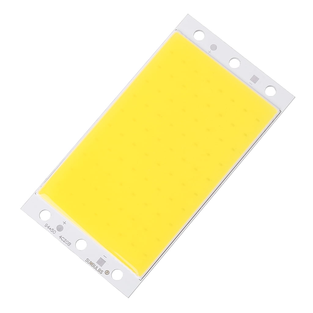 Necvior 94x50mm COB Panel Light DC12-24V LED Strip Shape Lamp 15W High ...