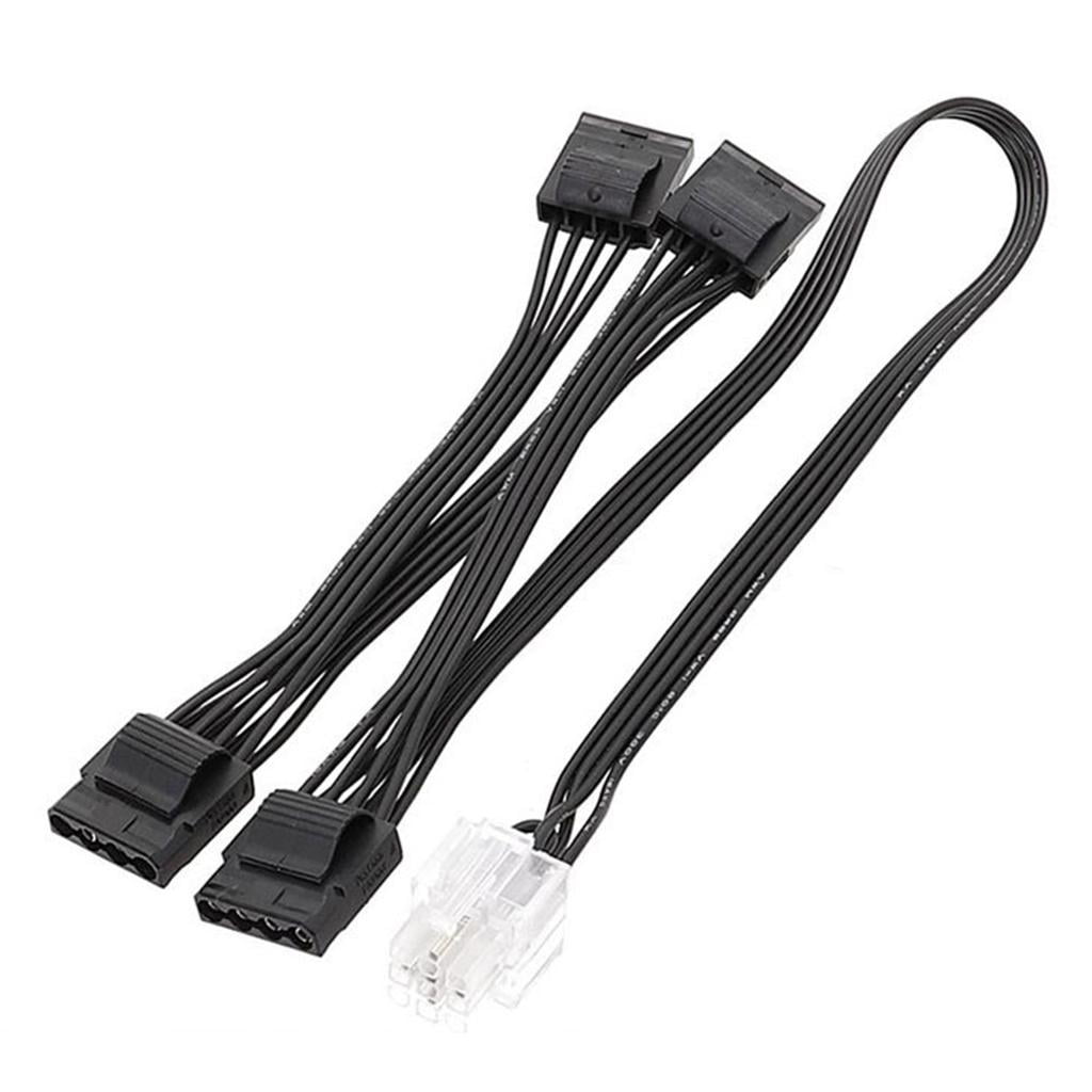 Necvior 9pin to PCIE Modular Power Adapter Cable 9pin to Molex 4PIN D ...