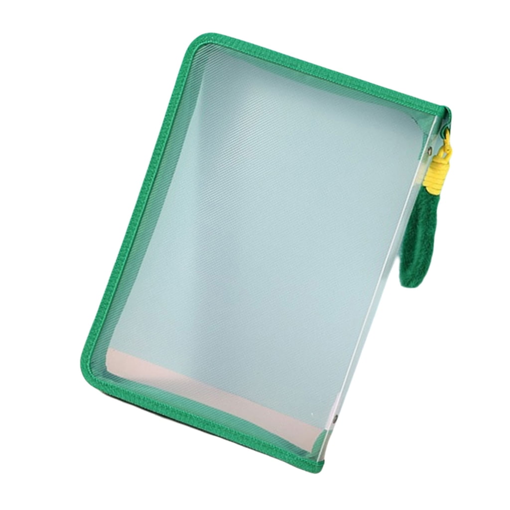 Necvior A 4 File Bag File Organiser Document Wallets Clear File Folders ...