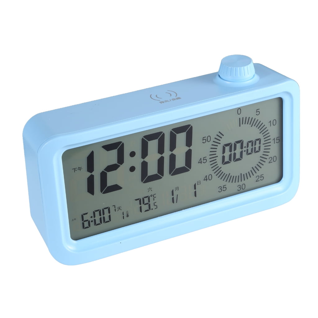 Necvior Adjustable Alarm Sound Countdown Timer Clock for Office ...