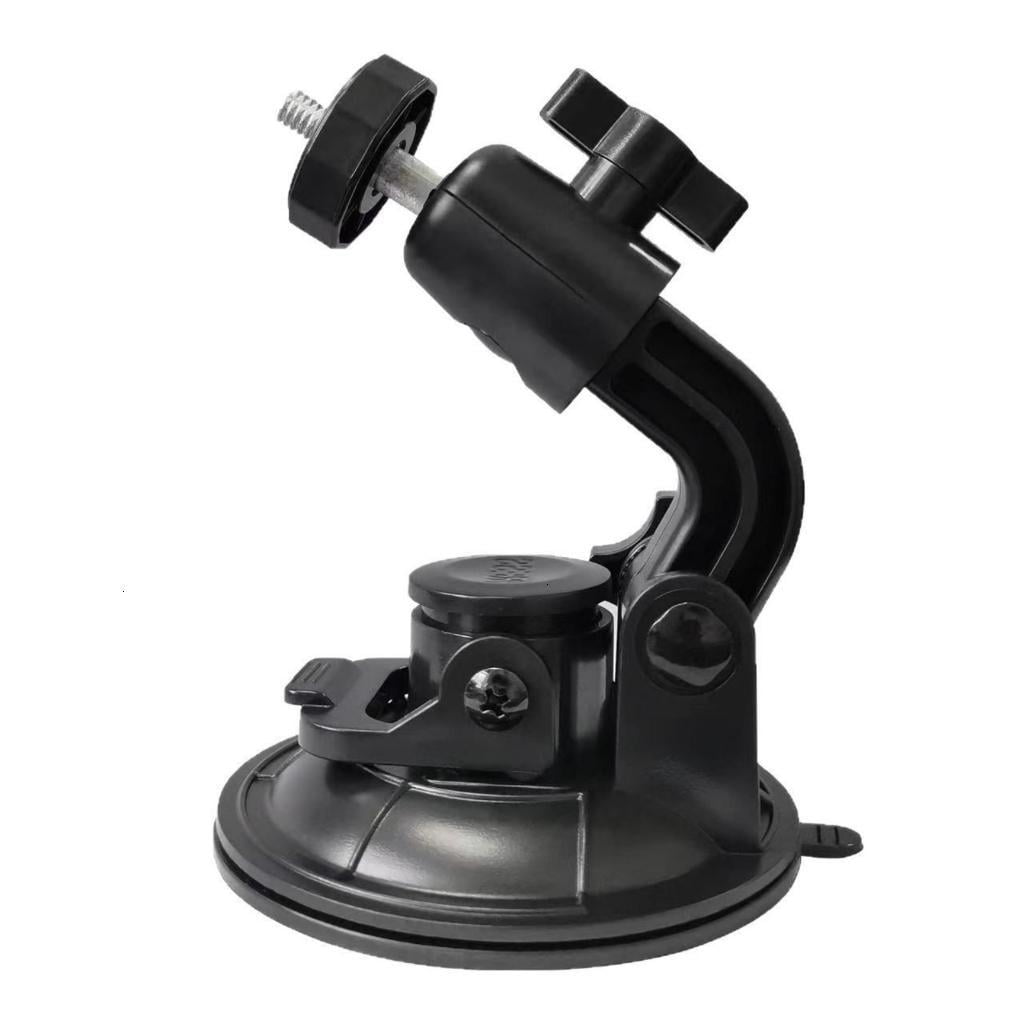 Necvior Adjustable Car Dashcam Holder with 9CM Diameter Suction Cup 1/4 ...