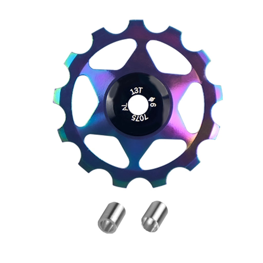 Necvior Aluminiums Alloys Bike Rear Derailleurs Guide Roller 13T Steel ...