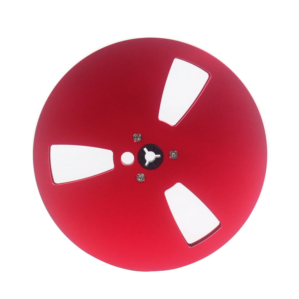 Necvior Aluminum Alloy 7inch Empty Open Reel 3 Hole for 1/4 Reel to ...
