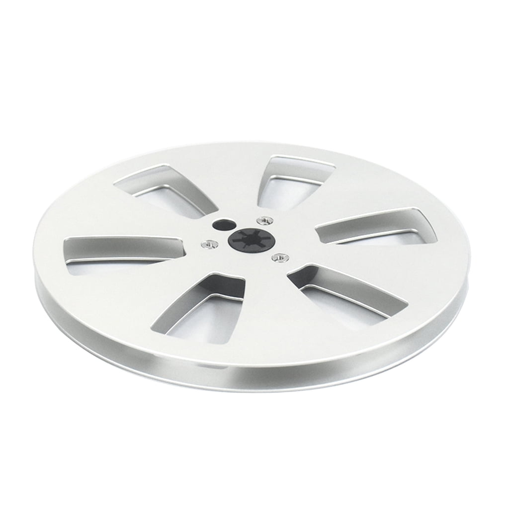 Necvior Aluminum Alloy 7inch Reel for 1/4 Tape Recorders, 6 Hole Sound ...