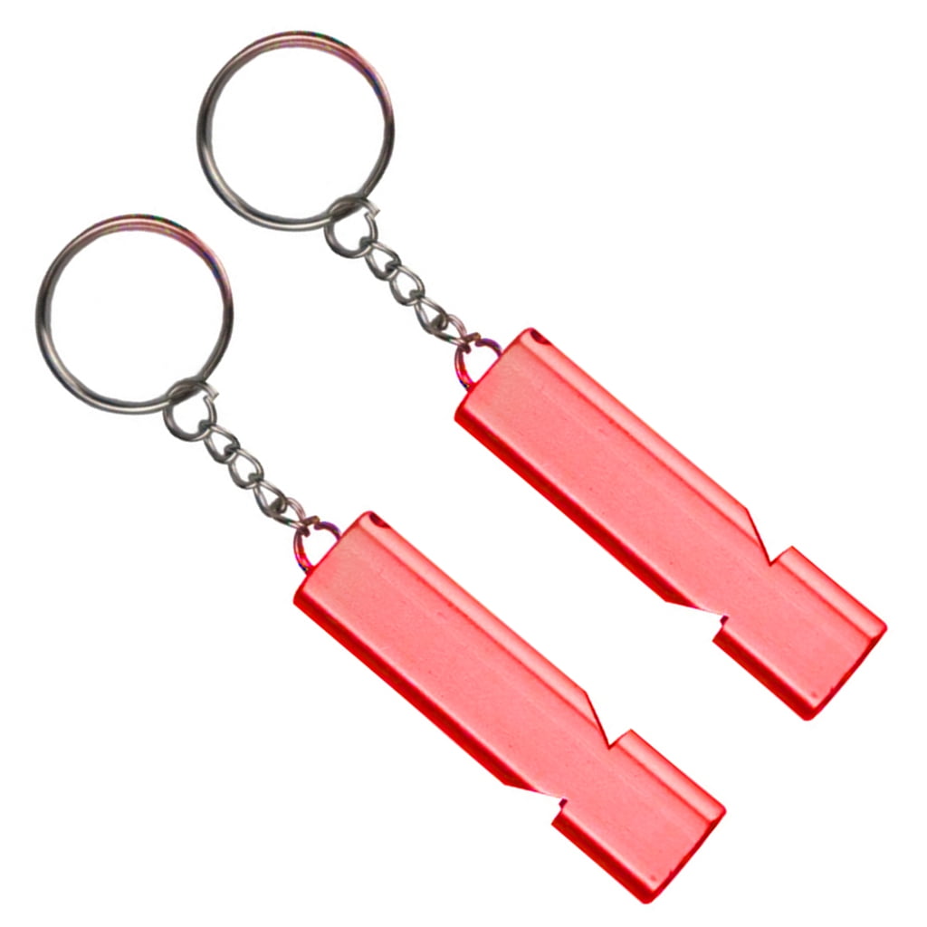 Necvior Aluminum Alloy Emergency Survival Whistle Survival Safety ...