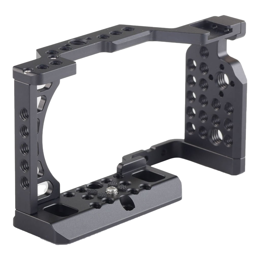 Necvior Aluminum DSLR Camera Cage Video Stabilizer for A6400 A6300 ...