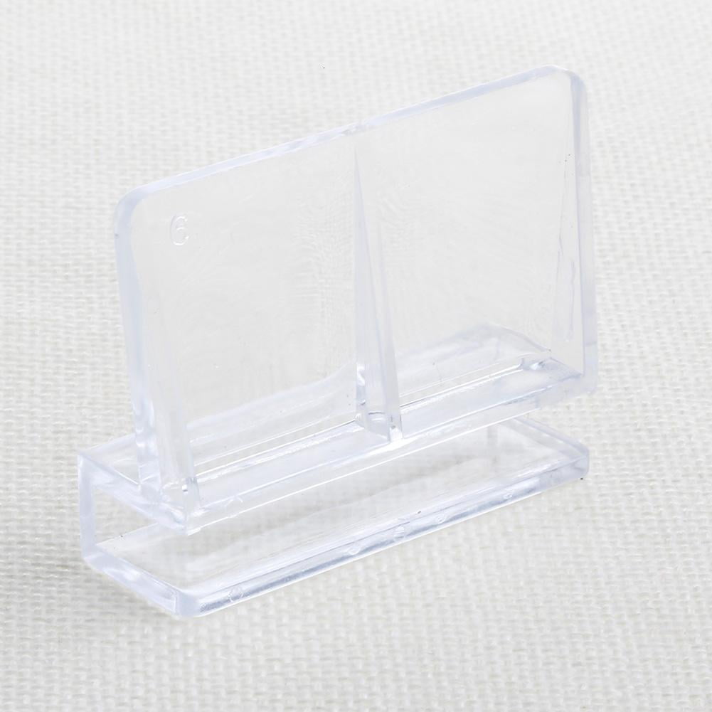 Necvior Aquarium Glass Cover Clip Clear Acrylic Support Holders Fish ...