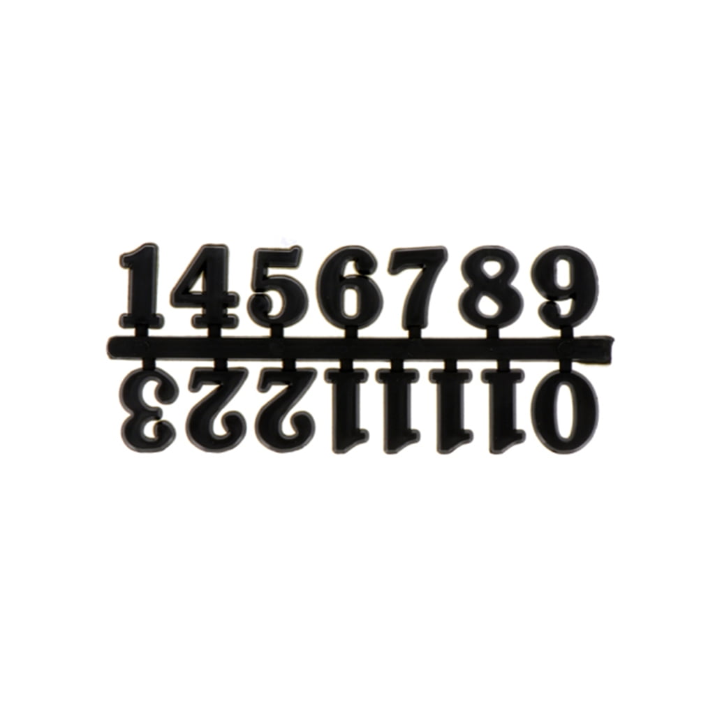 Necvior Arabic Roman Numeral Clocks Number Plate Taste Wall Clock ...