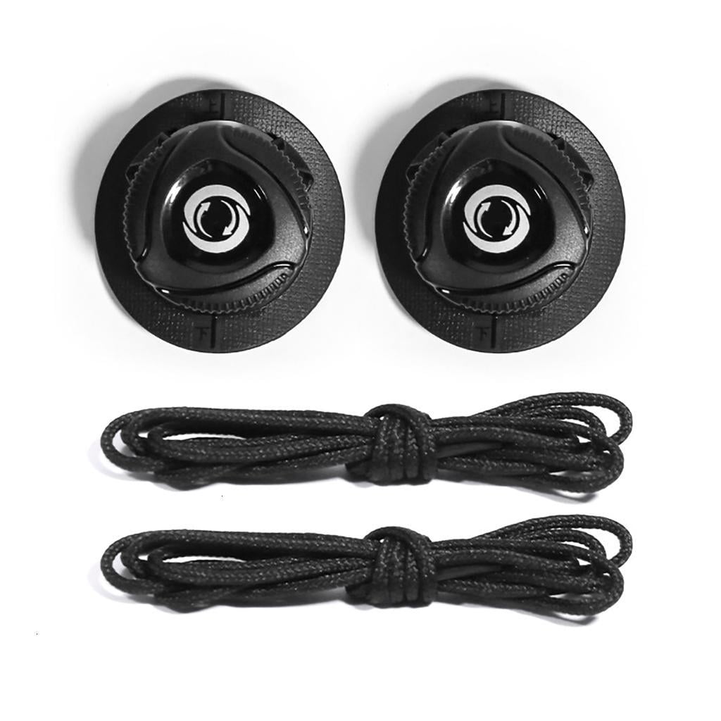 Necvior Automatic Screw Lock Shoelaces Shoelace Turn Automatic Buckles ...