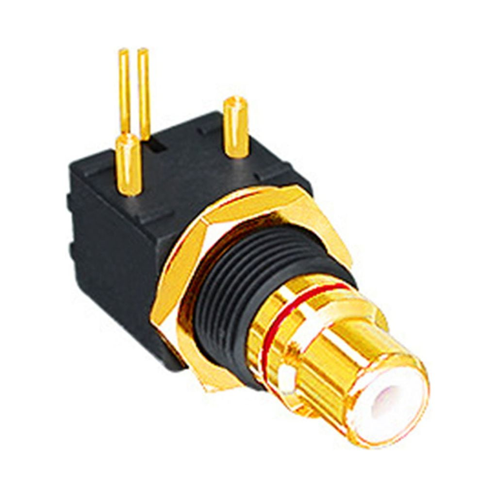 Necvior BNC Female Socke Right PCB-mount Coaxial Connector Female ...