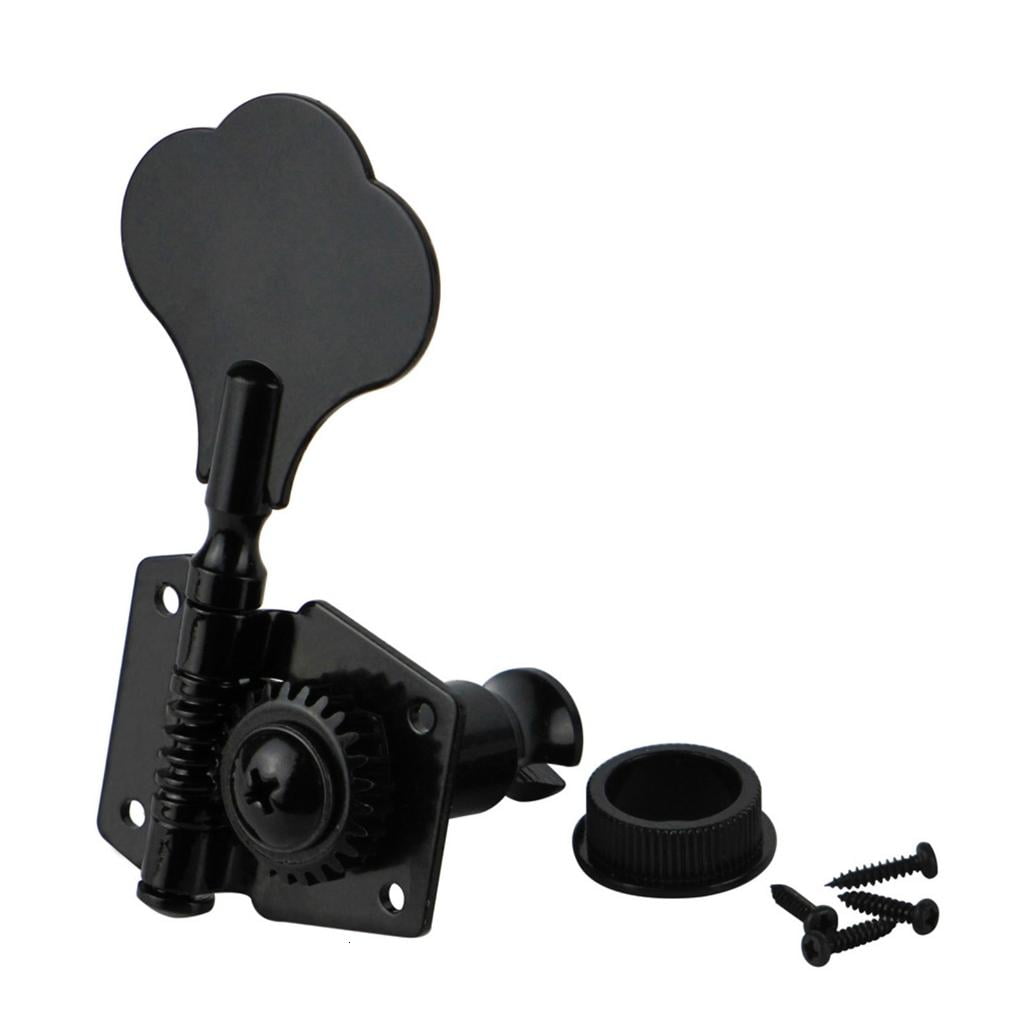 Necvior Bass Tuning Peg Electric Bass Opened Machine Head Knobs for 4 ...