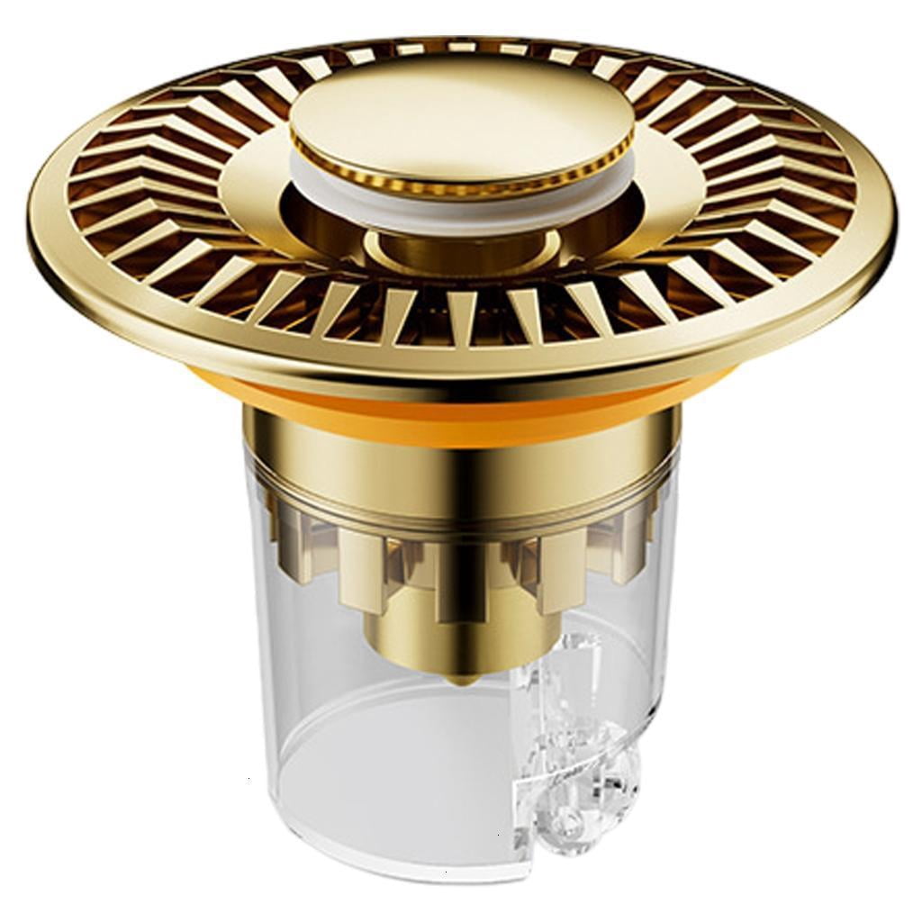 Necvior Bathtub Plugs Sink Drain Stopper Push-type Bounce Cores Drain ...
