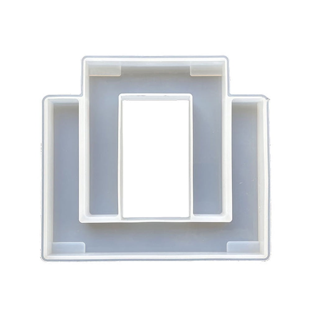 Necvior Beach Dinner Table Plate Epoxy Resin Mold Serving Tray Silicone ...