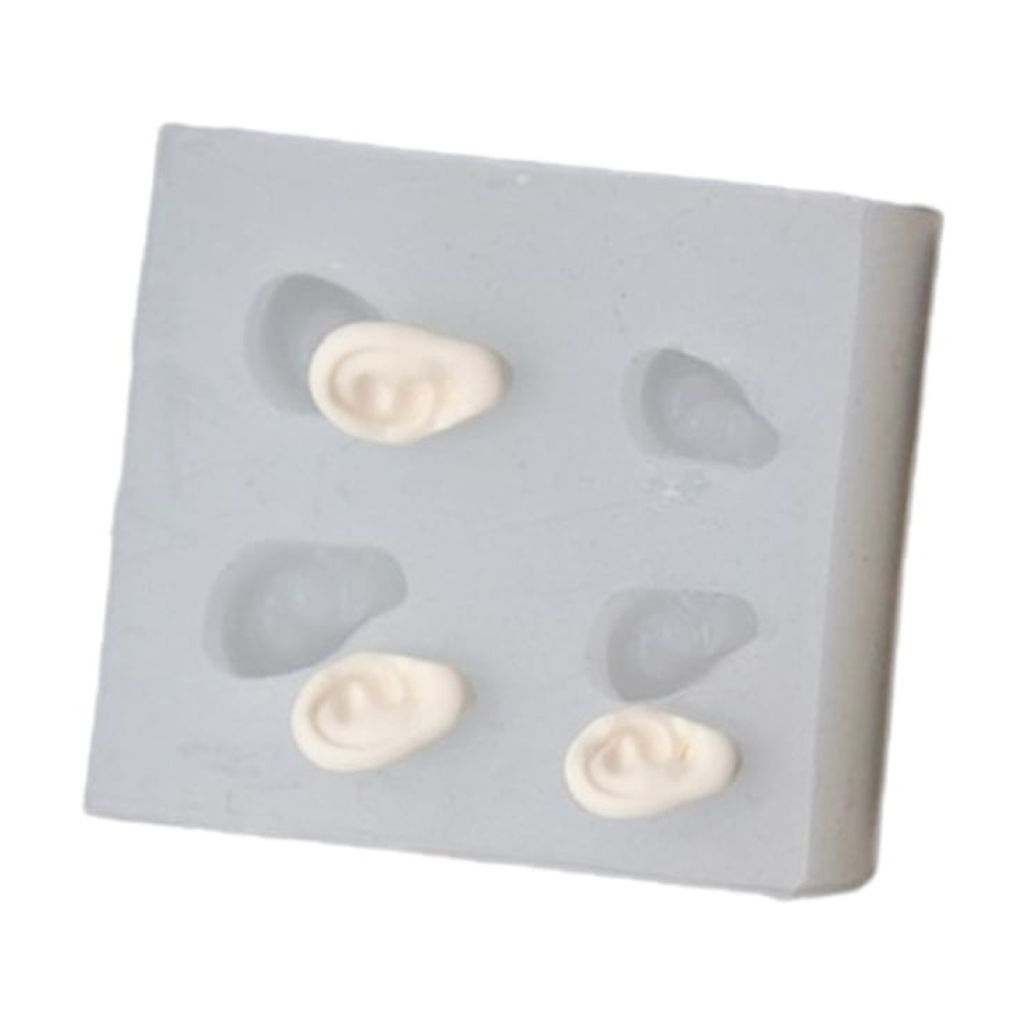 Necvior Beautiful Ears Craft Silicone Mold Ear Sculpting for Pottery ...