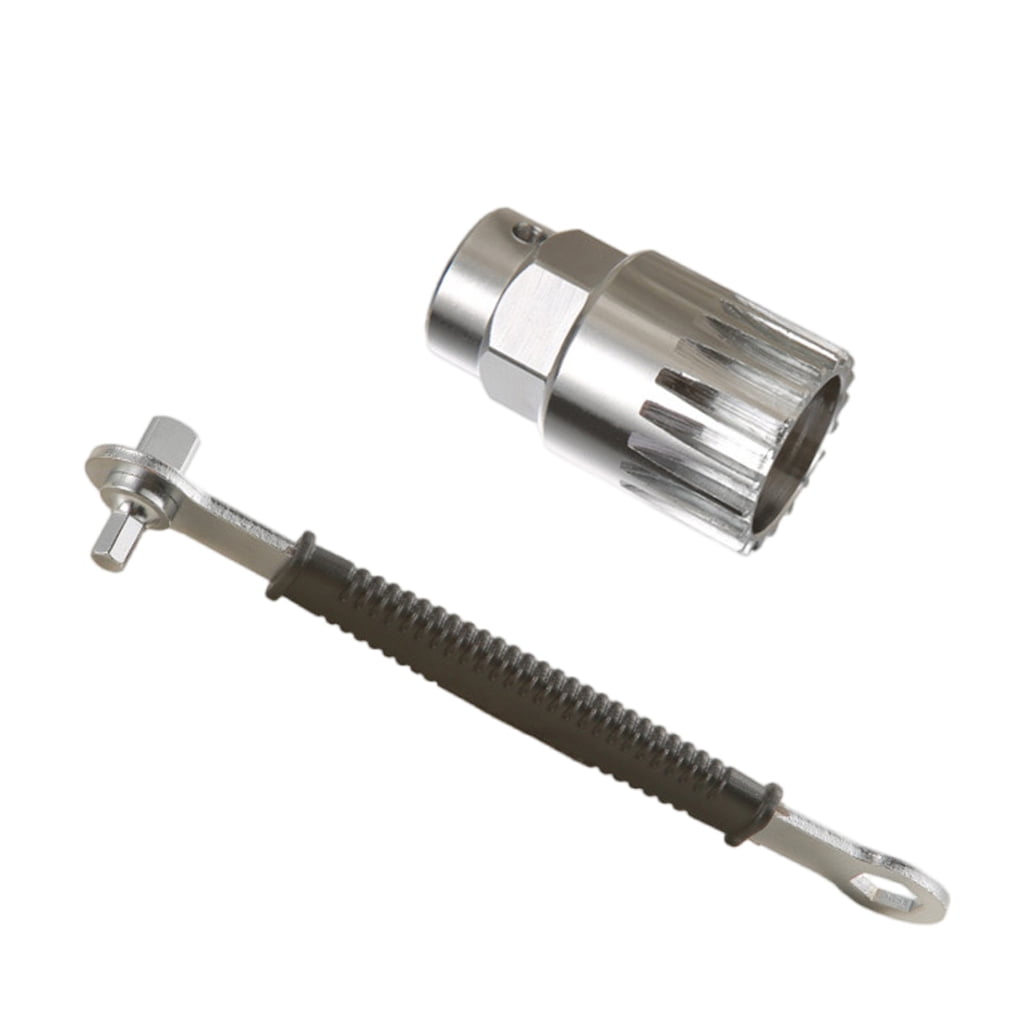 Necvior Bike Cassette Removal Tool Bottom Bracket Removal Sleeve ...