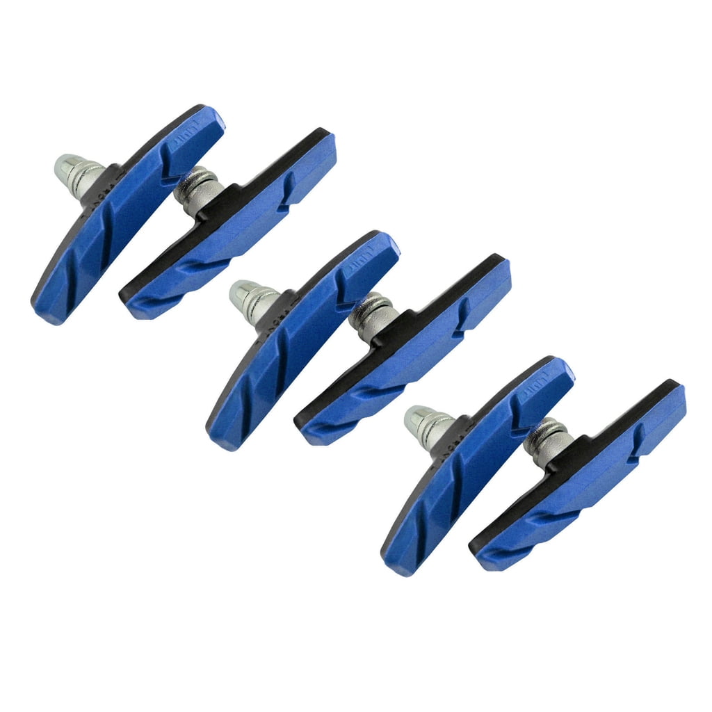 Necvior Bike Disc Brake Pad, 3 Pair Bicycles Brake Pad Road Rubber Bike ...