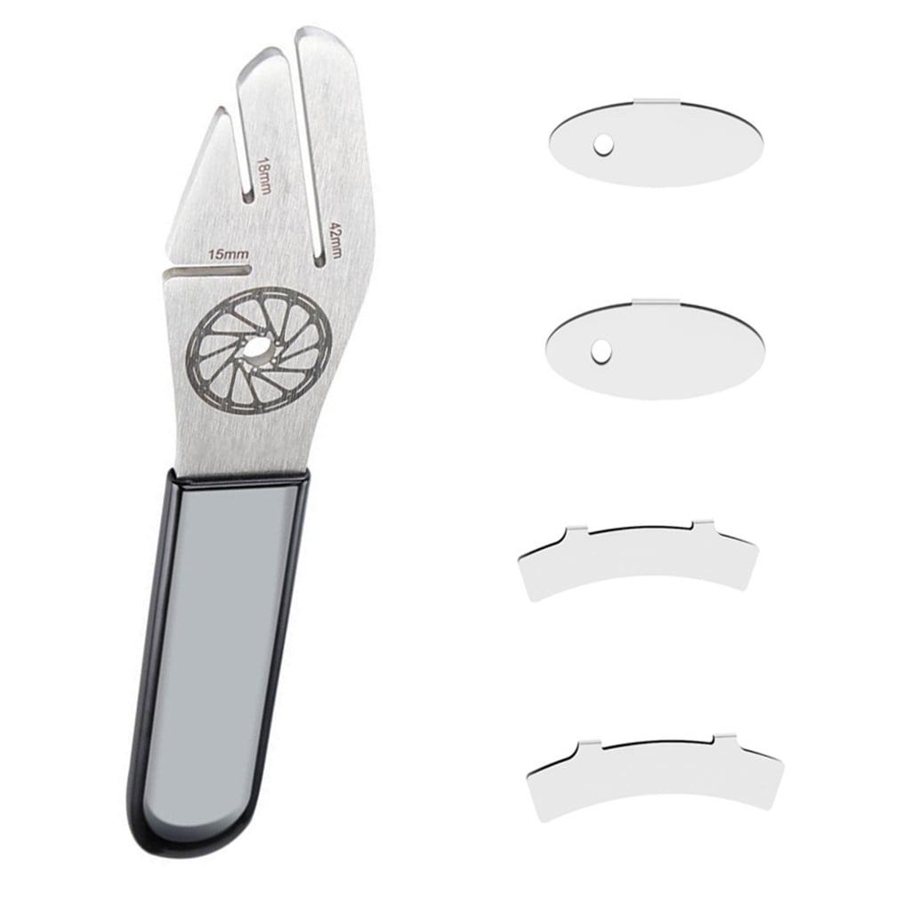 Necvior Bike Disc Brake Rotors Alignment Tool Stainless Steel Truing ...