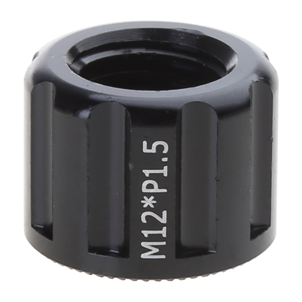 Necvior Bike Thru Axles Nut Bike Hubs Tube Shaft Skewers Nut M12 M15 ...