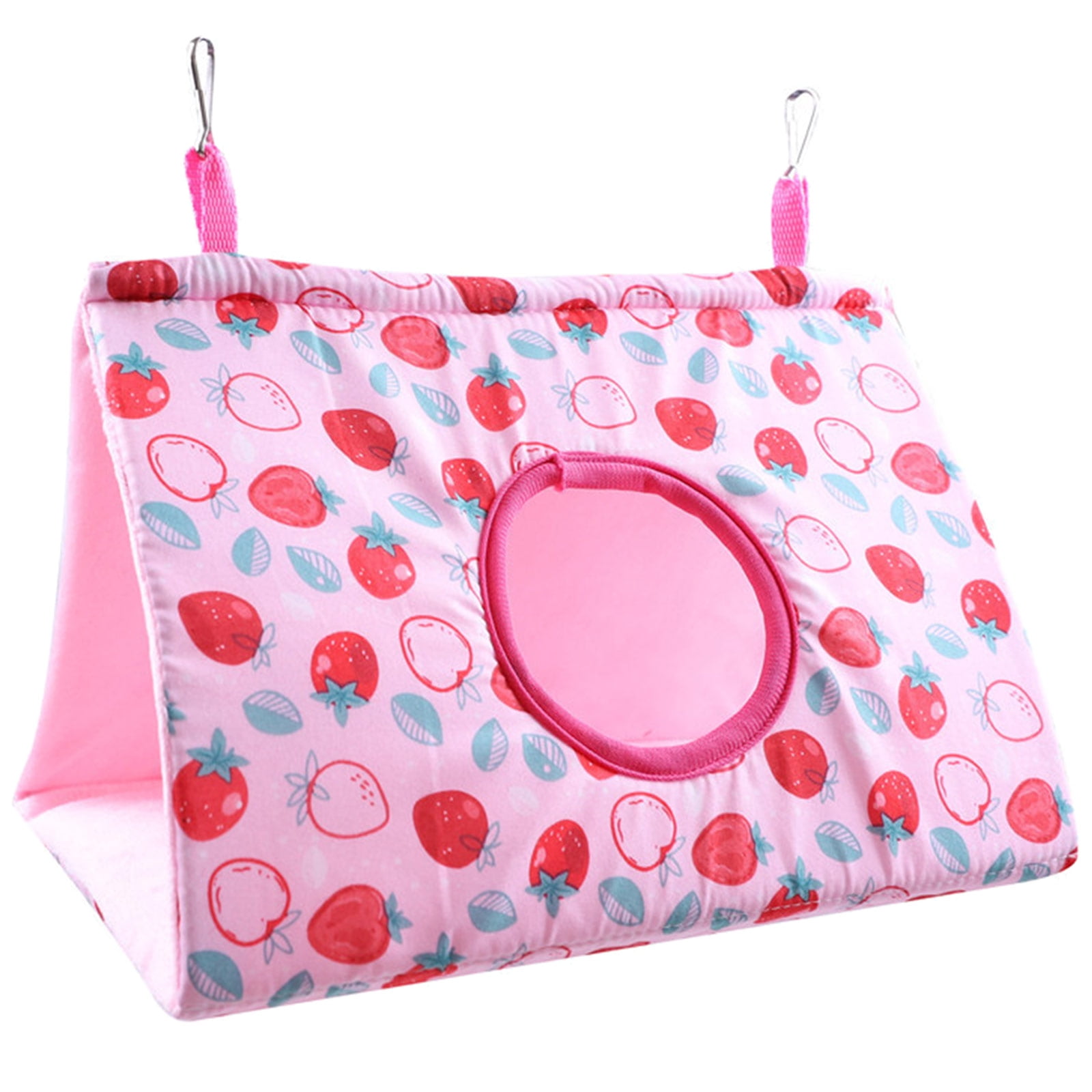 Necvior Bird Snuggle Hut Hanging Hammock Cage Hideout Tent for Conures ...